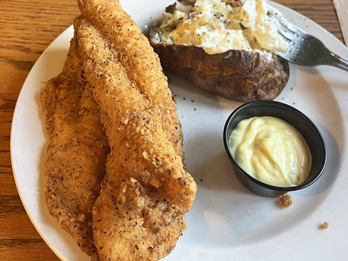 Golden-fried catfish with a side of nostalgia &ndash; crispy on the outside, tender within, and served with zero pretension.