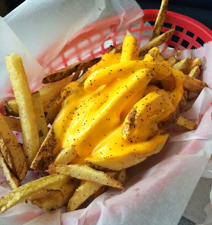 These aren't just cheese fries&mdash;they're a golden, crispy delivery system for that liquid sunshine Cheez Whiz that Philly has somehow elevated to culinary art.