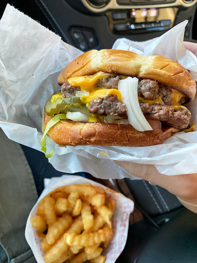 This isn't some fancy gastropub creation &ndash; it's an honest cheeseburger that reminds you why classics became classics in the first place.