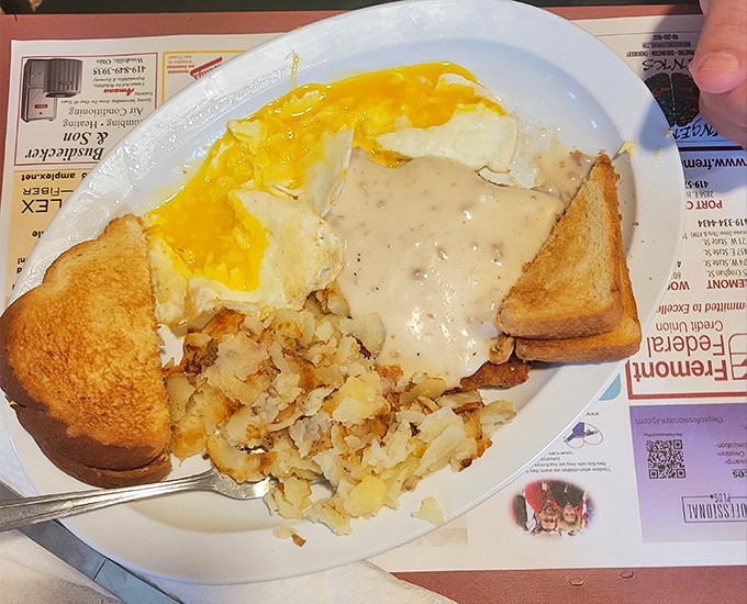 Breakfast of champions? More like breakfast of people who understand that gravy isn't just a condiment&mdash;it's a philosophy.