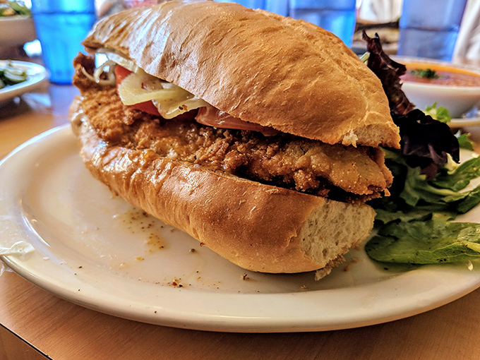 Sometimes the best chicken sandwich is the one that doesn't need Instagram filters to look absolutely magnificent.