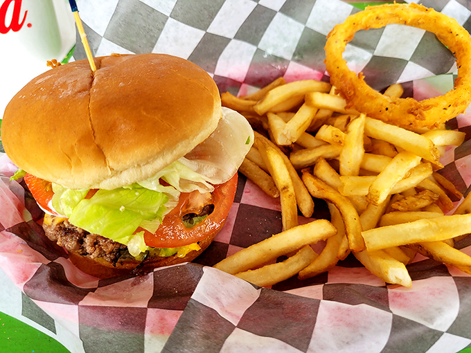 A chicken sandwich that doesn't need Instagram filters to look good. Fresh toppings, perfectly seasoned patty, and a bun that knows its supporting role.