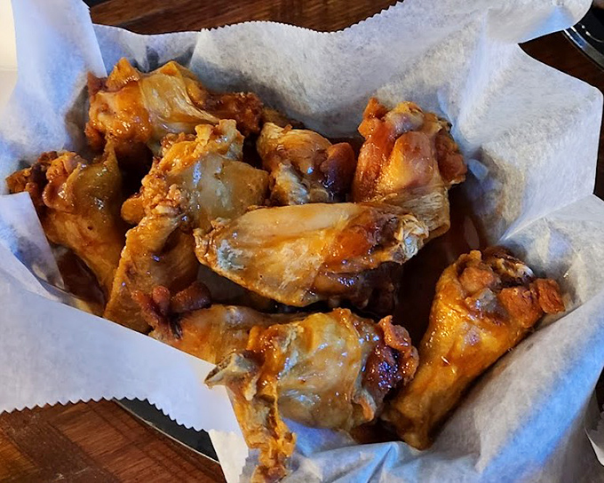 Wings that don't need a sporting event as an excuse. Crispy, saucy, and unapologetically messy&mdash;exactly as the wing gods intended. 