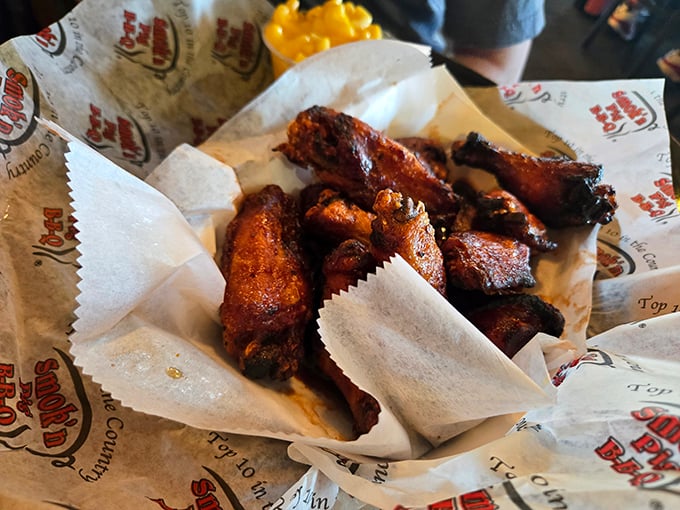 Wings that don't need fancy sauces to shine&mdash;just honest smoke, spice, and everything nice. The kind that make napkins necessary, not optional.