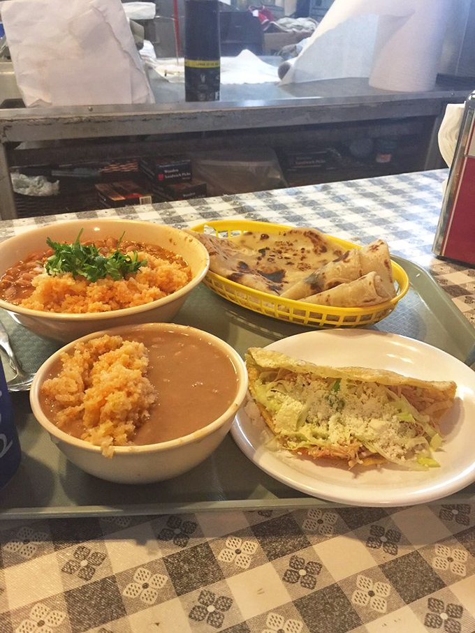 Rice and beans aren't just sides here&mdash;they're main characters in your meal's story. The chorizo adds the plot twist your taste buds never saw coming.