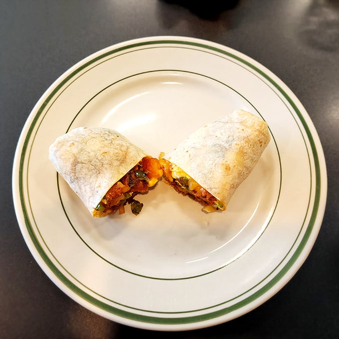 This chorizo burrito doesn't mess around &ndash; it's a handheld fiesta that means business.