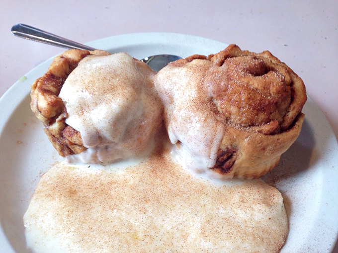 These cinnamon rolls aren't just breakfast, they're an event. Frosting so generous it's practically philanthropic.