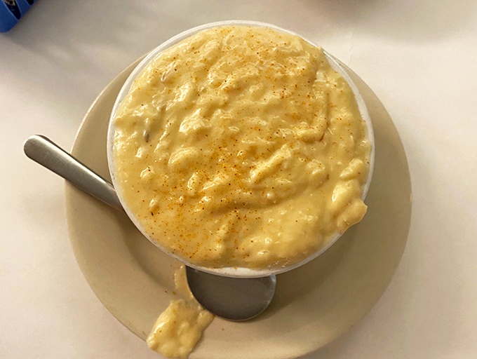 She-crab soup so rich and creamy it could apply for its own tax bracket. Worth every calorie and every spoonful.