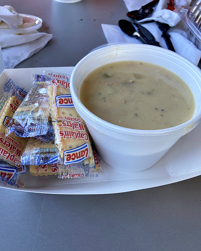This isn't your grandmother's clam chowder &ndash; well, actually it might be, and that's why it's amazing.