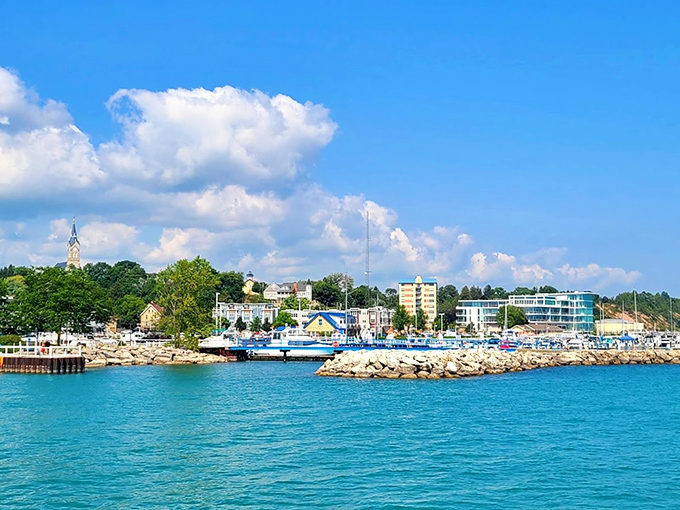 From industrial wasteland to waterfront wonder, Coal Dock Park transformed Port Washington's shoreline. The turquoise water could convince you you're somewhere tropical – until that Lake Michigan breeze reminds you otherwise.