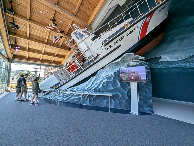 Maritime treasures await inside this museum, where seafaring stories come alive through fascinating nautical artifacts.