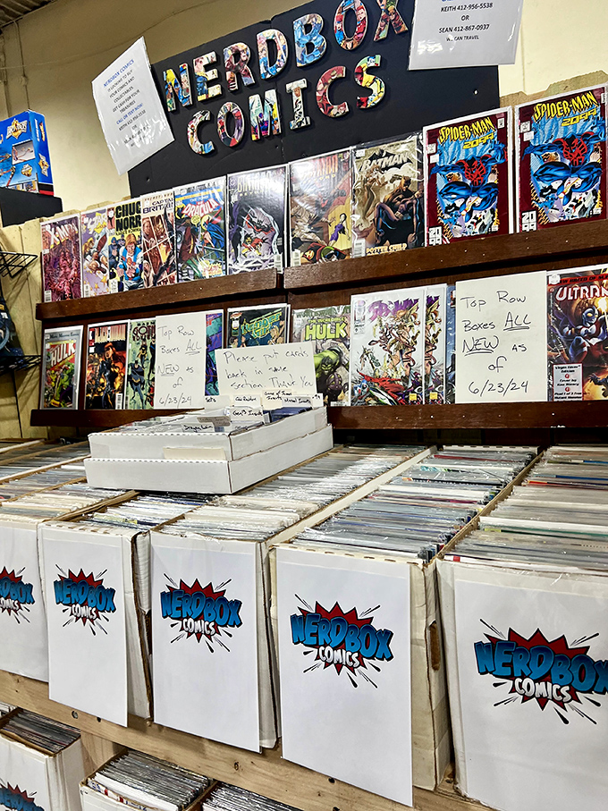 Nerdbox Comics: Where superhero adventures from yesteryear find new champions. That Spider-Man issue might just be your ticket to collector's glory.