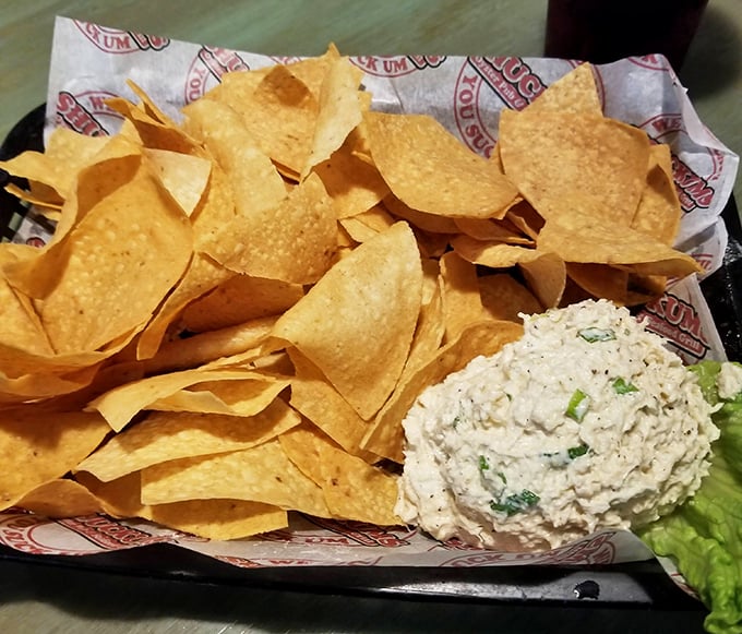 Creamy crab dip that's basically a warm hug from the Gulf of Mexico itself.