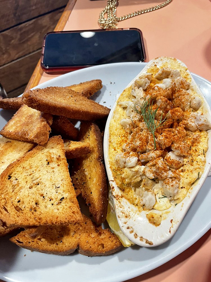 Creamy, dreamy crab dip that makes you wonder why you ever bothered with store-bought versions.