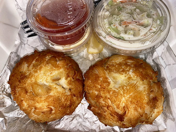 These golden-brown crab cakes are what Maryland dreams are made of&mdash;mostly crab, minimal filler, and absolutely zero pretension.