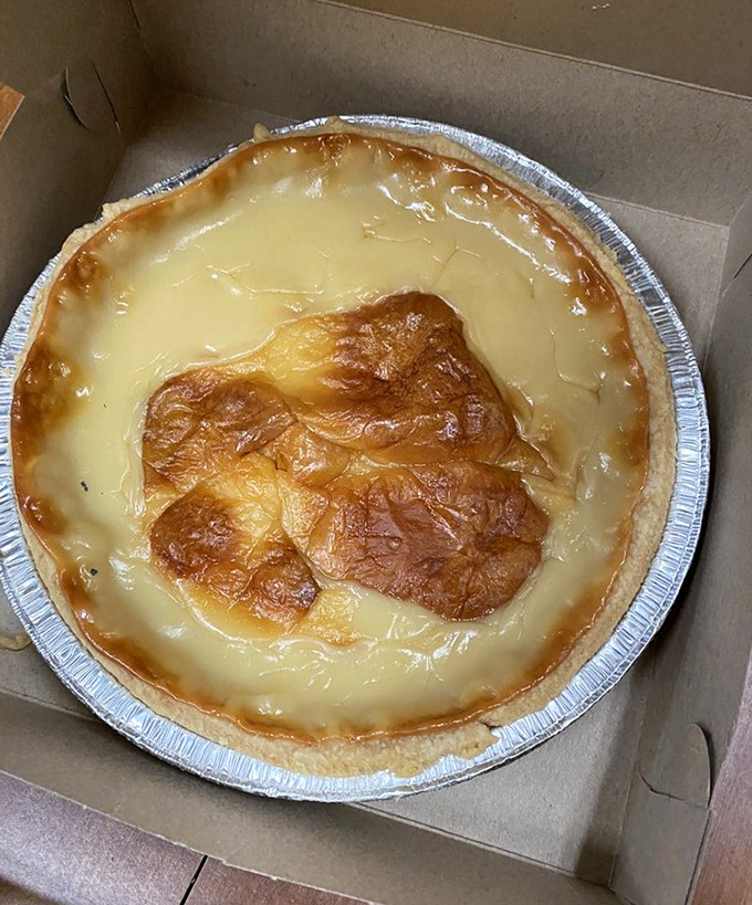 Cream pies with that golden-brown meringue peak&mdash;the kind your grandmother would slap your hand for touching before Sunday dinner.