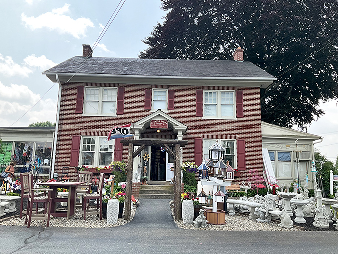 The Creative Home Shoppe offers treasures that would make Martha Stewart swoon&mdash;garden statuary and home goods that whisper "your porch needs me."