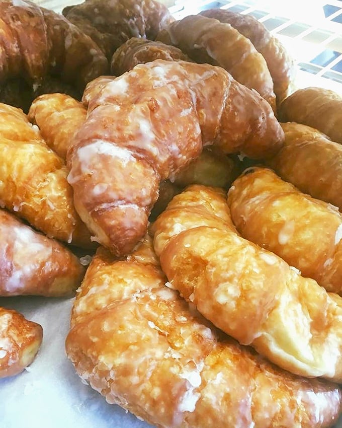 Croissants that would make a Parisian nod in approval. Flaky, buttery, and mysteriously disappearing seconds after purchase.