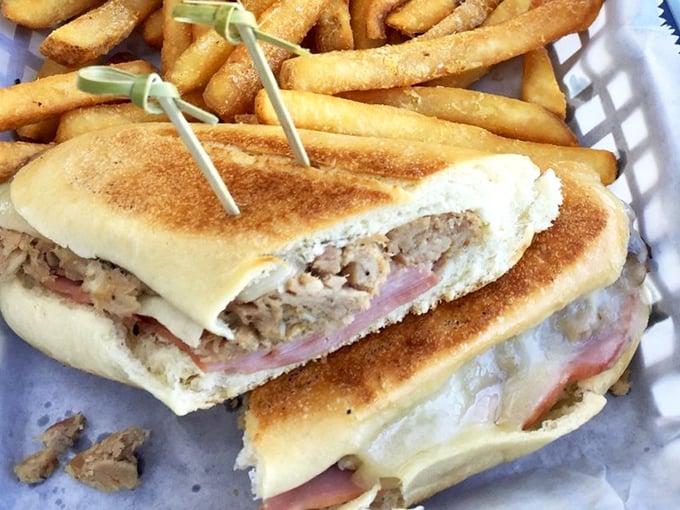 The Cuban sandwich &ndash; Florida's gift to the culinary world &ndash; pressed to perfection and ready for its close-up.