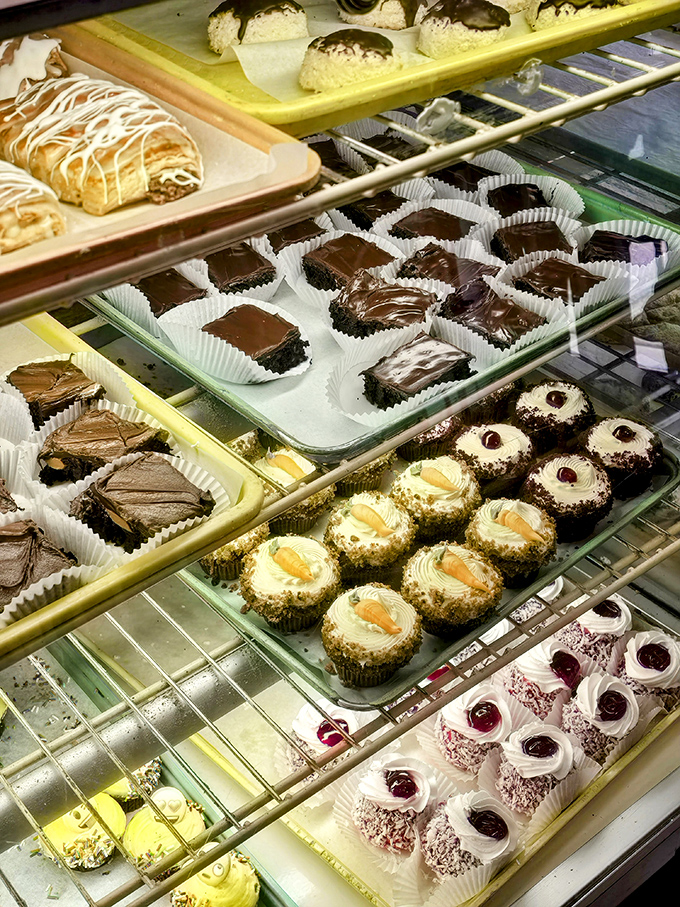 Chocolate squares, coconut-topped treats, and carrot cake bites &ndash; the dessert equivalent of a greatest hits album, with every track a winner.