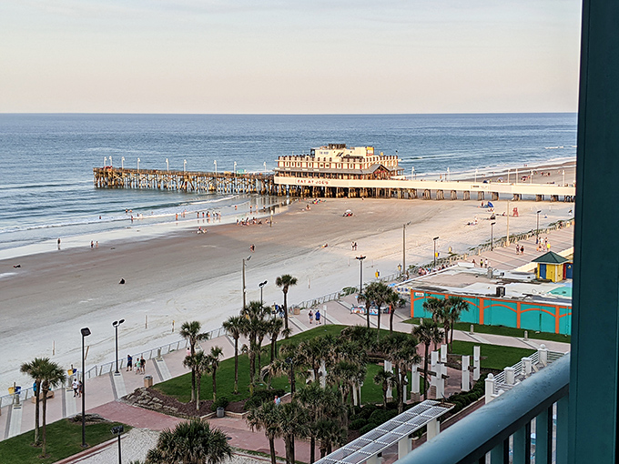 Sunset views from the pier&mdash;better than any streaming service. This is the kind of evening entertainment that makes you forget about your Netflix queue. 