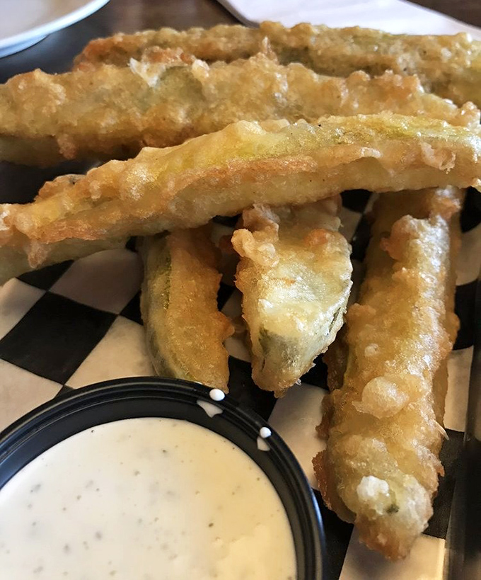 These aren't just fried pickles&mdash;they're crunchy little flavor bombs that make you wonder why you ever ate pickles any other way.