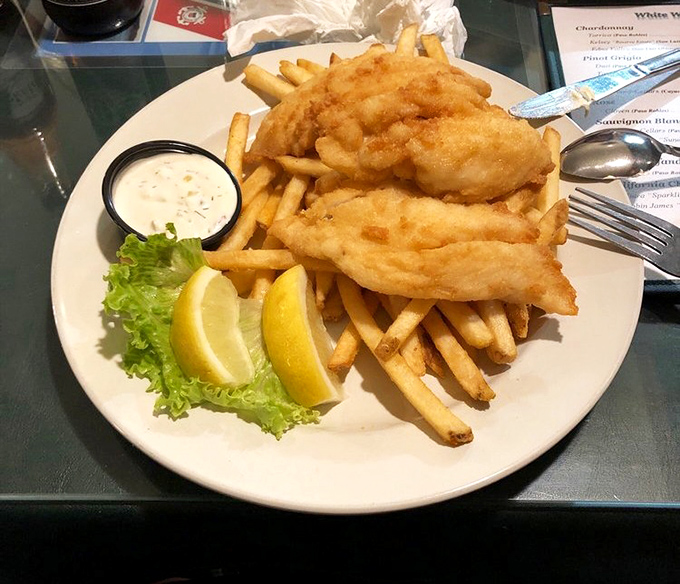Golden-battered fish and chips that crackle when you bite them&mdash;the kind that make you wonder why anyone would ever eat frozen fish sticks again.