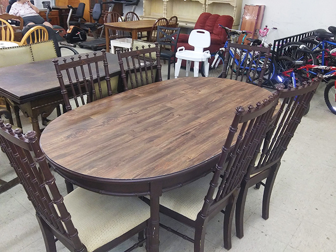 Not just a dining table &ndash; it's a future family gathering spot where memories will be made for the price of a fancy dinner.