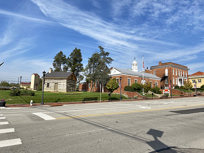 History and government converge in these handsome buildings, where Lebanon's civic life has unfolded for generations under watchful clock tower eyes.
