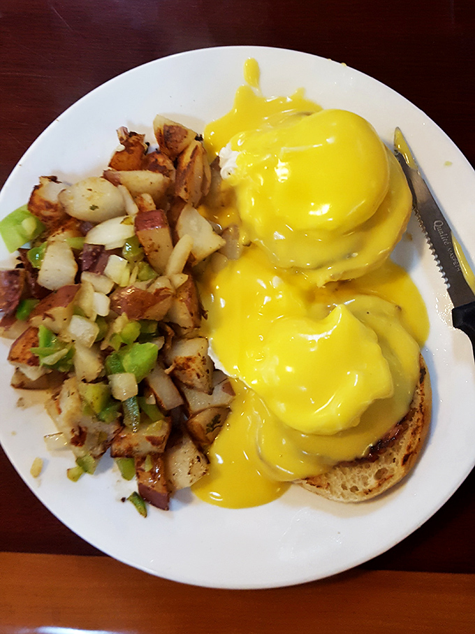 Hollandaise cascading like a golden waterfall over English muffins and poached eggs&mdash;Benedict done right is morning poetry on a plate.