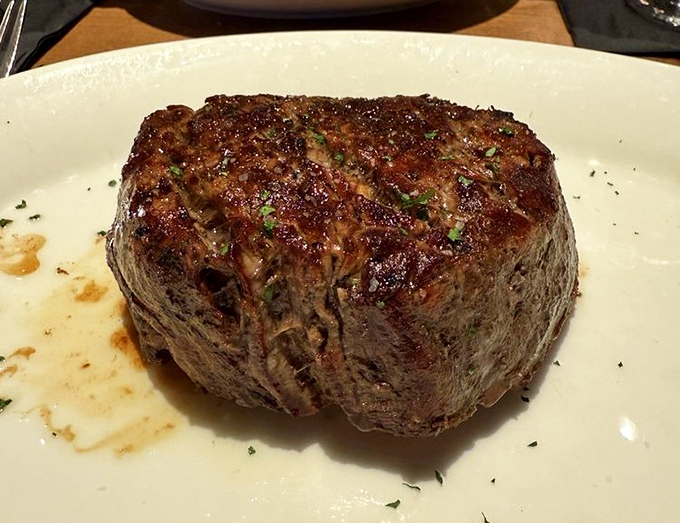 This filet mignon isn't just tender&mdash;it's practically writing love sonnets to your taste buds with each perfectly charred bite.