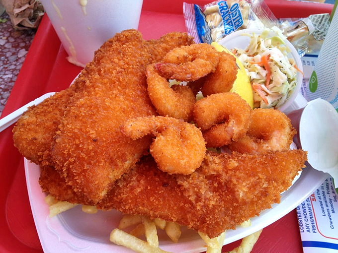 Crispy on the outside, tender within&mdash;this fish and chips doesn't need a British accent to speak the universal language of comfort food perfection.