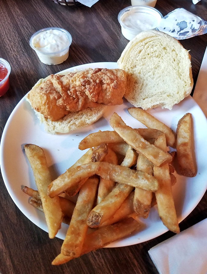 Golden fries and a perfectly fried fish sandwich&mdash;the lunch combo that's launched a thousand food comas. Simple pleasures that remind you why classics never go out of style.