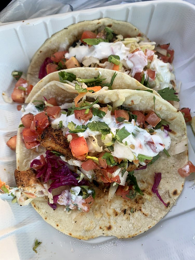 These fish tacos bring the ocean to your table with more style than a beach volleyball champion. Fresh, vibrant, and unapologetically Californian.