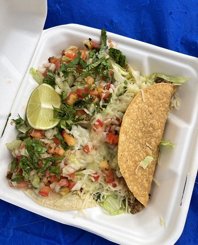 Fresh, vibrant, and unapologetically authentic. This fish taco doesn't need fancy plating when the flavors speak volumes on their own.