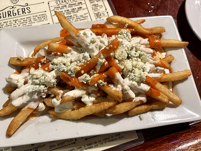 Crispy, golden french fries that prove some classics never go out of style, especially with beer nearby.