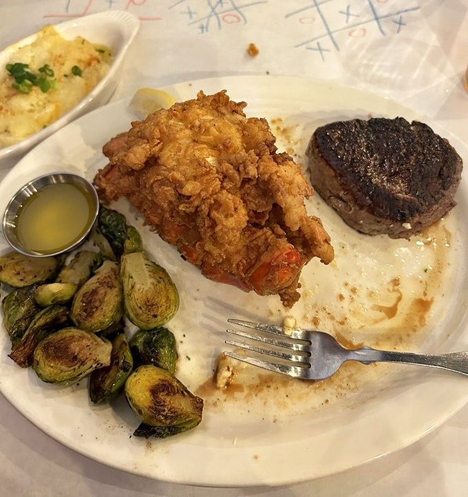 When lobster tail gets the golden treatment, even the most refined palates start planning return visits.