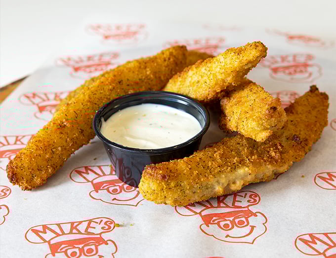 Golden-fried pickle spears that shatter with each bite&mdash;the perfect marriage of tangy and crispy that you never knew you needed.