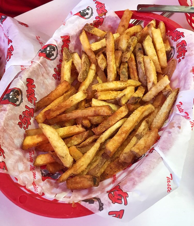 These aren't just french fries&mdash;they're golden happiness sticks that make you wonder why salads even exist in the first place.