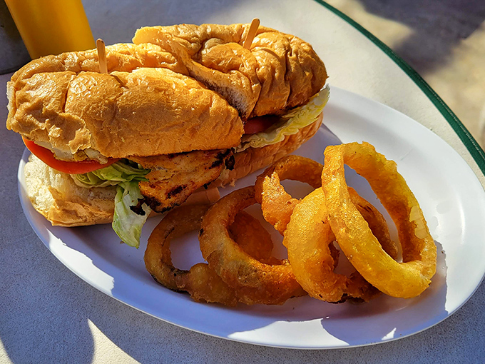This chicken sandwich isn't trying to win awards or go viral&mdash;it's just doing what it's supposed to: making you happy.