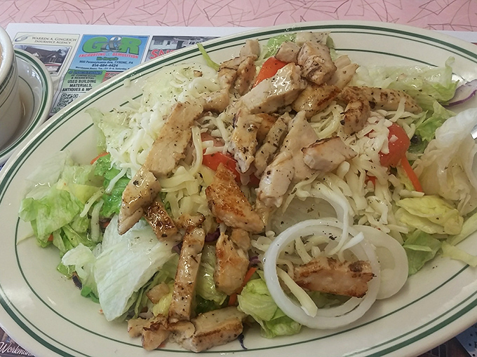 Fresh, crisp, and colorful&mdash;this chicken salad is what your doctor ordered right before your cardiologist high-fived you.