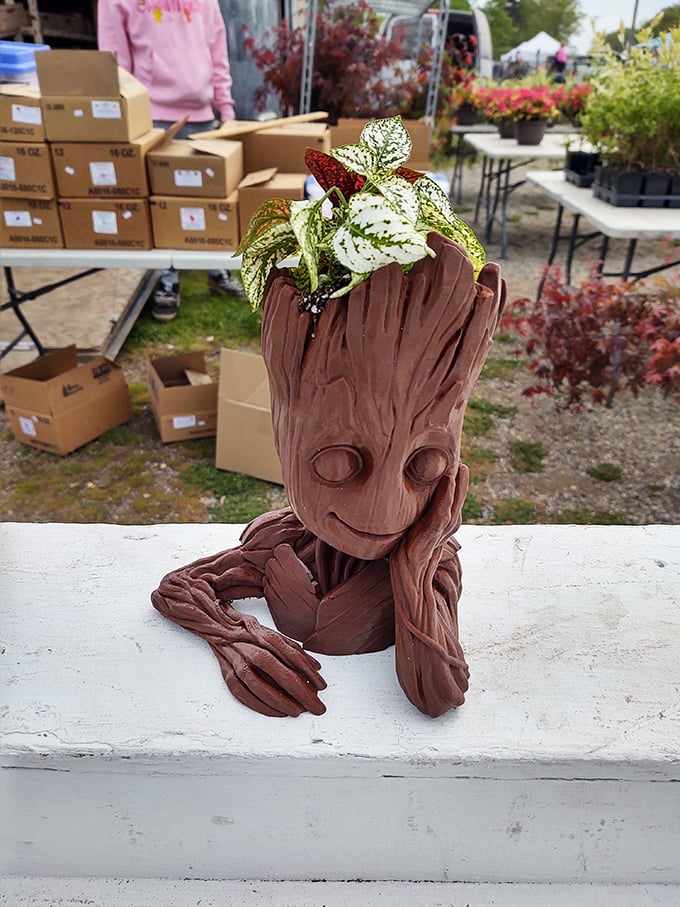 "I am Groot"...with excellent drainage! Marvel fans and plant enthusiasts unite over this adorable character planter that sells faster than movie tickets.