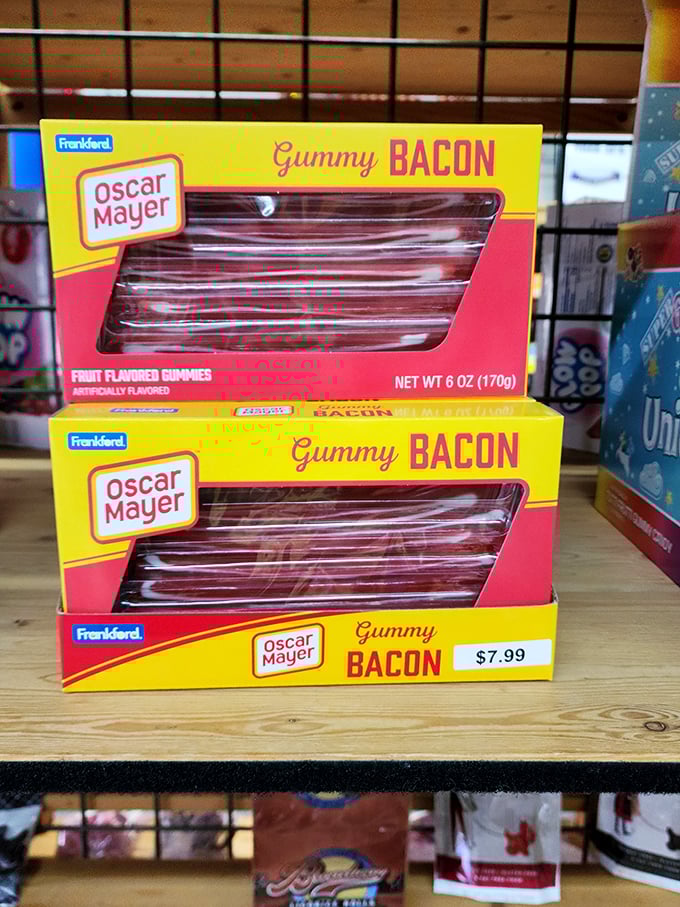 Oscar Mayer gummy bacon: proof that America's obsession with bacon has finally reached its logical, if slightly disturbing, conclusion.