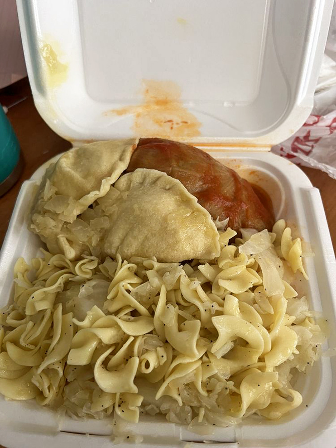 Haluski that puts all other butter noodles to shame. When cabbage and pasta dance together, magic happens on your taste buds.