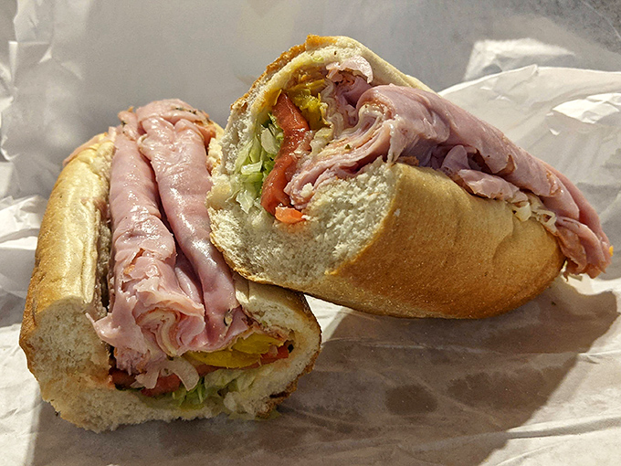 Hoagie heaven exists in Folcroft. This masterpiece of Italian cold cuts, fresh veggies, and perfect bread is what sandwich daydreams are made of.