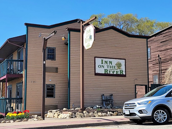 The Inn on the River stands as Trempealeau's riverside welcome committee. Simple, unpretentious, and exactly what you need after a day of exploration.