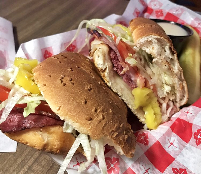 This Italian sub could make a deli owner weep with envy and pure culinary admiration.