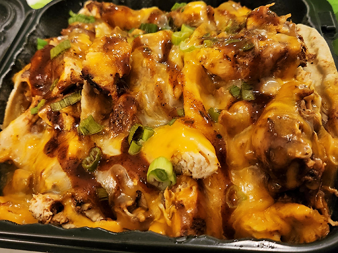 Jerk chicken tacos that brilliantly marry Caribbean heat with Mexican-inspired delivery. Your hands get messy so your taste buds can have a party.