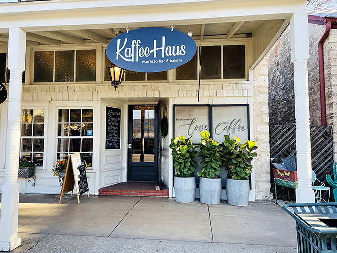 Kaffee Haus serves up German-inspired caffeine fixes that would make your Oma proud&mdash;the perfect fuel for a day of Hill Country adventures.