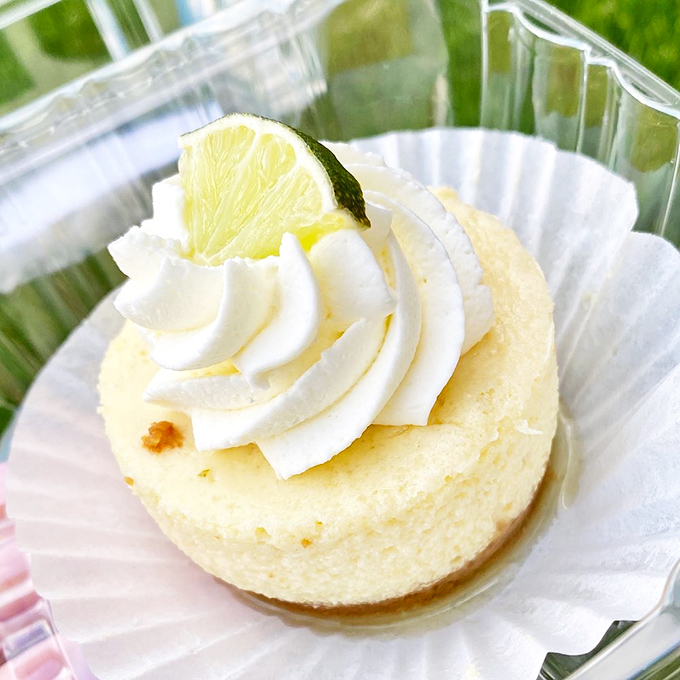 This key lime cheesecake isn't just dessert; it's a tiny vacation to the Florida Keys that fits perfectly on a fork.